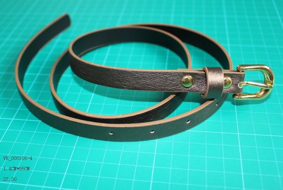 Colorful PU Belts For fashion style Women cloth , plating buckle silver belt