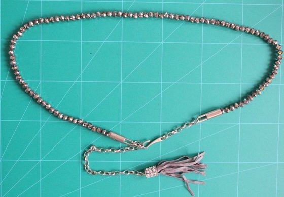 Nickel beads of waist chain 1cm cloth belts for women gold with ABS metal Material