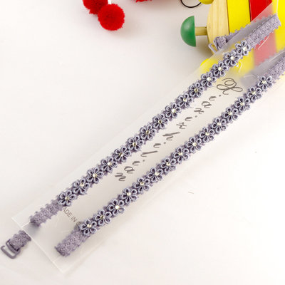 Nylon Fancy bra strap accessories for swimwear , lady bra , evening dress