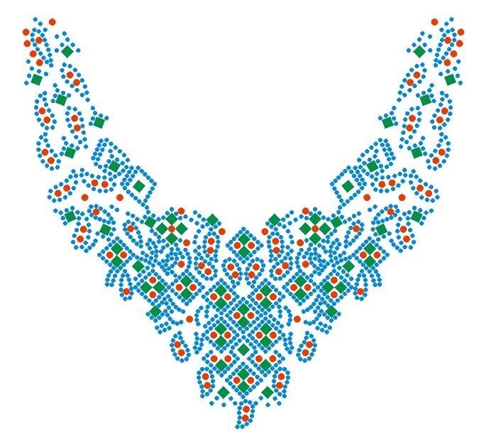 Big Eagle Pattern Rhinestone Heat Transfers for clothes with Hot Fix
