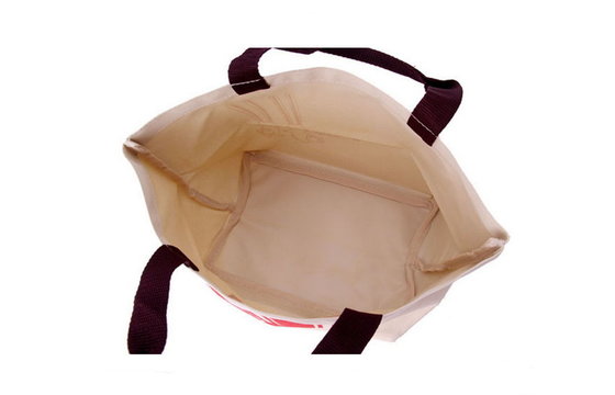 Customized lightweight advertizing Cloth Canvas Shopping Bag for supermarket