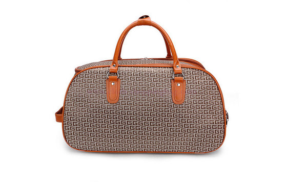 Printable airplane luggage Rolling gear bag with large main compartment