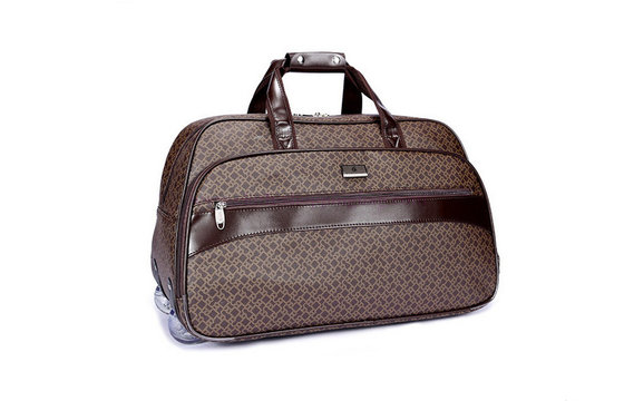 Large waterproof PVC roller gear bag , trolley travel duffel bags for men