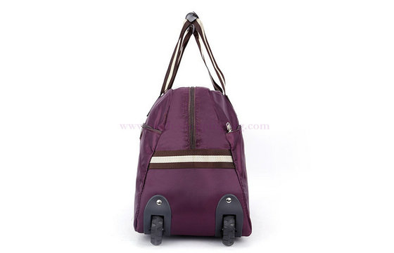 Oxford fabric roller gear bag for women ,  trolley travel duffel bag