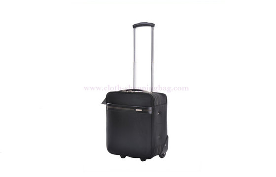 Customized 20 inch cloth travel bags , trolley business luggage suitcase