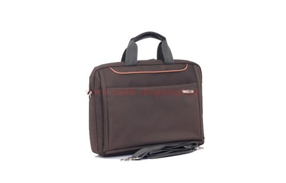 Light weight document nylon laptop bag for white collar , notebook carry case