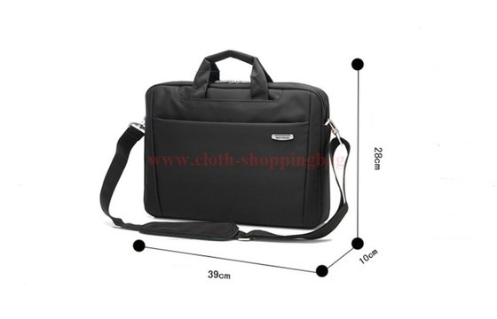 Unfold waterproof nylon laptop bag for girls , custom computer briefcase