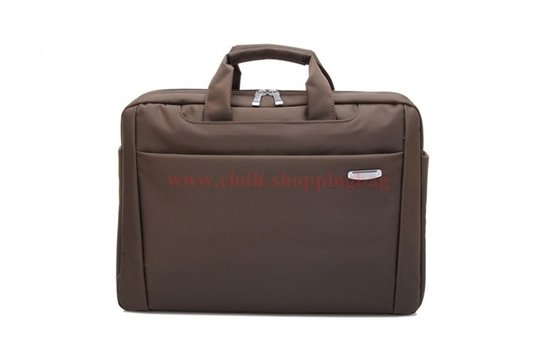 Unfold waterproof nylon laptop bag for girls , custom computer briefcase
