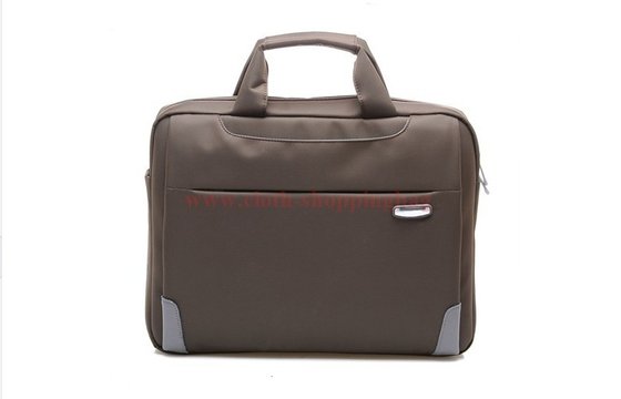 Multi - function shockproof nylon laptop bag computer shoulder briefcase