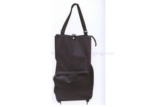 Humanized single shoulder foldable trolley shopping bag Eco - friendly