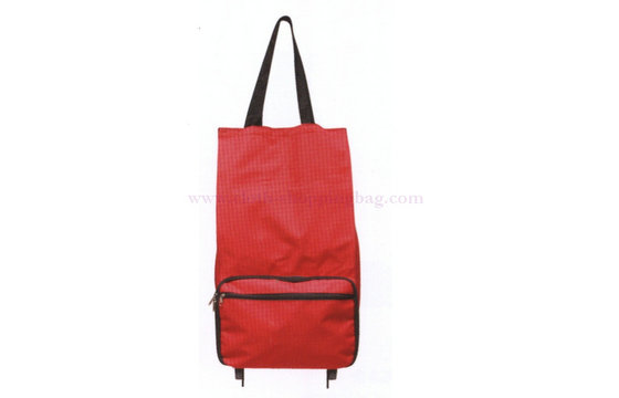 Oxford fabric foldable trolley shopping bag shopping bag customized
