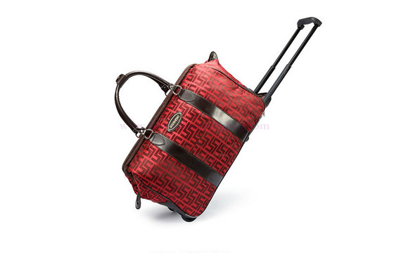 Large main compartment cloth travel bags with logo printing