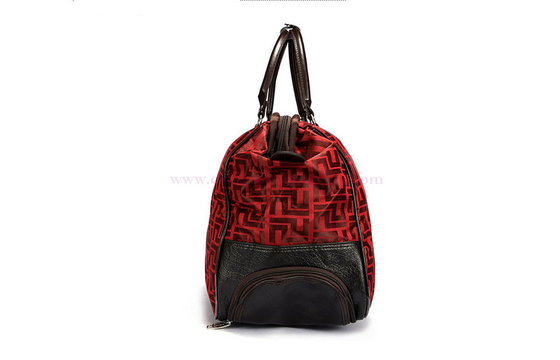 Large main compartment cloth travel bags with logo printing