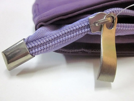 Purple skirt pattern travel cosmetic bag , eco friendly cosmetic pouch