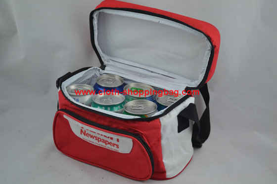 Convenient drinks pack travel cooler bag with insulated foil lining