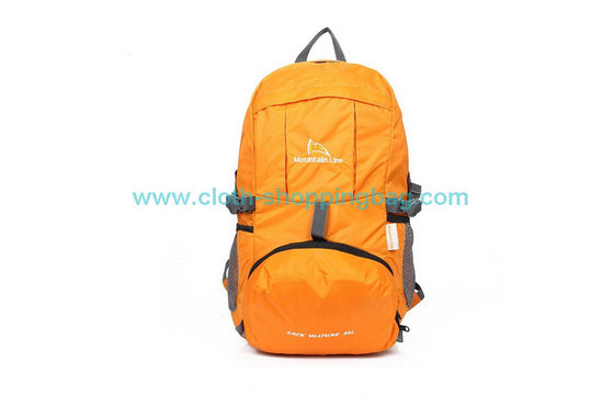 20 - 35L Orange foldabe rock climbing bag for students kids