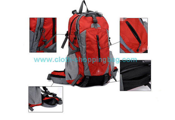 Eco - friendly polyester fabric camping gear backpack for camping