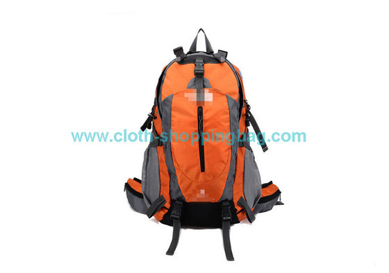 Professional 40L large capacity mountain climbing bags with two mesh pockets