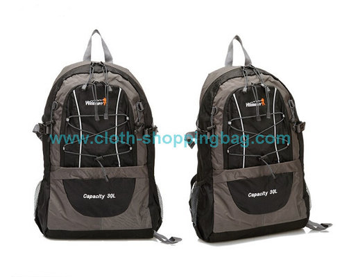 Purple Wear - resistant middle size mountain climbing bags