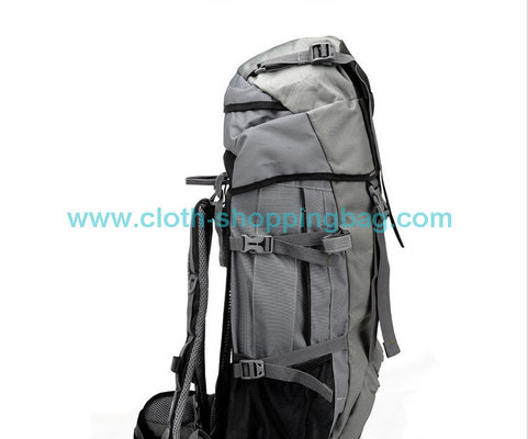 Customized durable 50L 1680D polyester fabric mountain climbing bags
