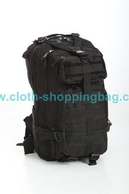 Military Style functional camping gear backpack with Polyurethane Coated Lining  &  Pockets
