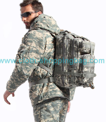 Large main compartment Nylon fabric  camping gear backpack