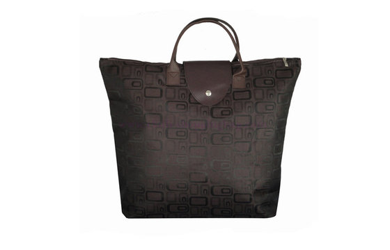 Fashionable recycle foldable oxford shopping tote bags for exhibition promotion