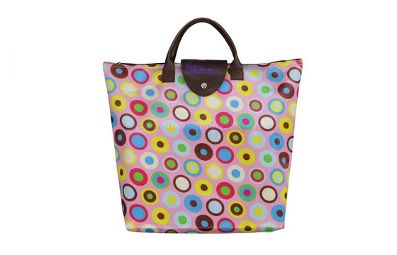 Dirty - resistance grey folding shopping bags pattern for grocery