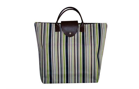 Printable large capacity women ' s  foldable shopping tote bag