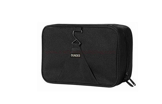 Multi - function travel storage wash bag with mesh compartments inside