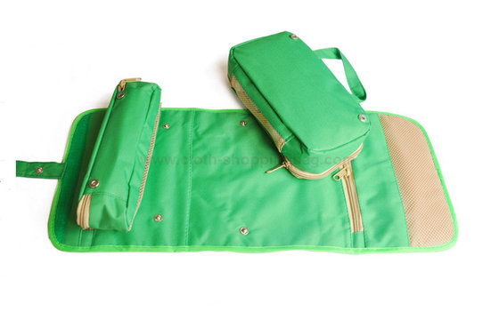 Collecting cosmetics folding travel storage bag  with Detachable compartment