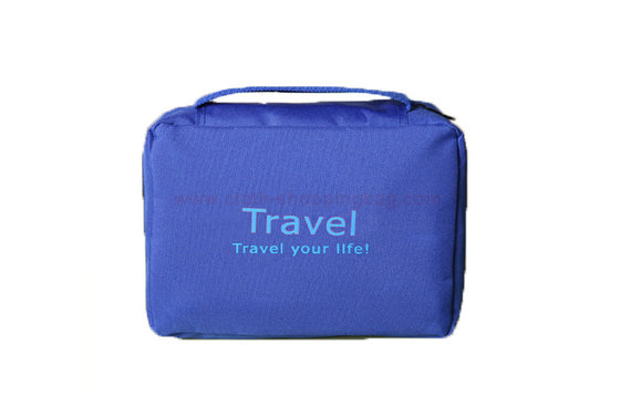 Easy for collecting travel storage cosmetic bag with zipper