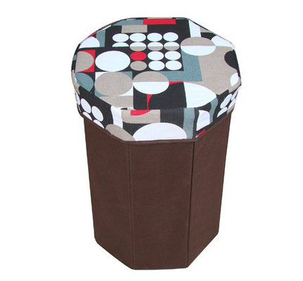 House ware heat printing coloured storage foldable box bag for children