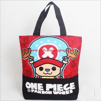 ODM various cartoon pattern cloth shopping bag with Shoulder straps for Specialist packers