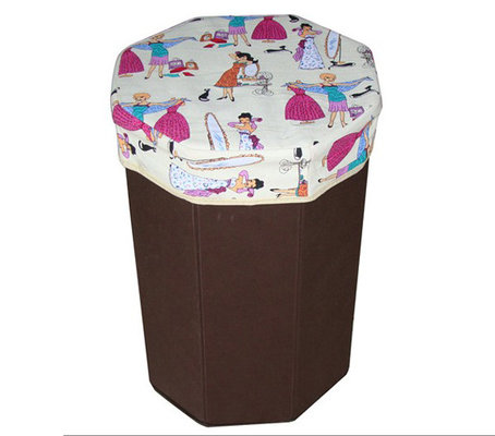 Bolso octagonal colorido de la caja de almacenamiento de la capacidad grande con el logotipo - impresión