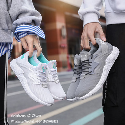 new design shoes comfortable soft breathable women running sports flying shoes supplier