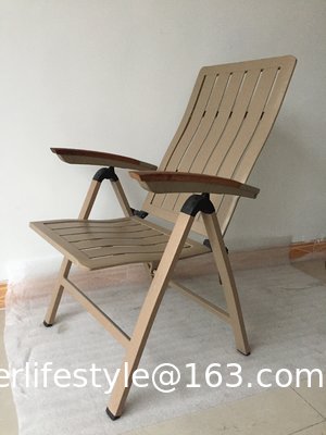 Folding chair with powder coating aluminum frame + Textilene by Clover Lifestyle