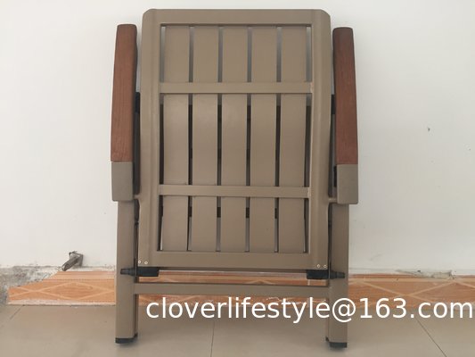Folding chair with powder coating aluminum frame + Textilene by Clover Lifestyle
