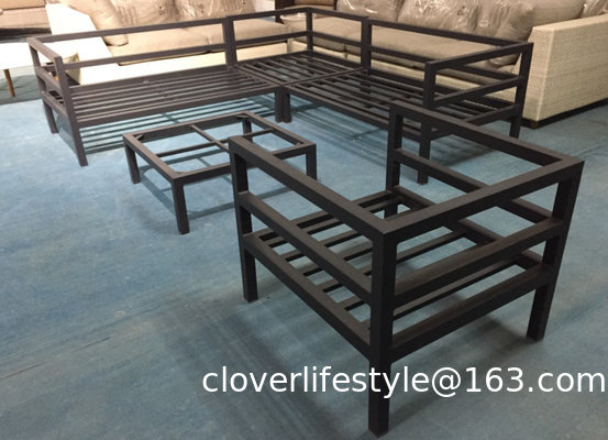 All aluminum sofa set with powder coating for Hotel, Garden and Beach by Clover Lifestyle China Outdoor Furniture