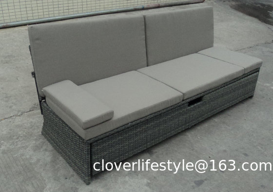 Tilt Sofa Bed with powder coating for Hotel, Garden and Beach by Clover Lifestyle China Outdoor Furniture
