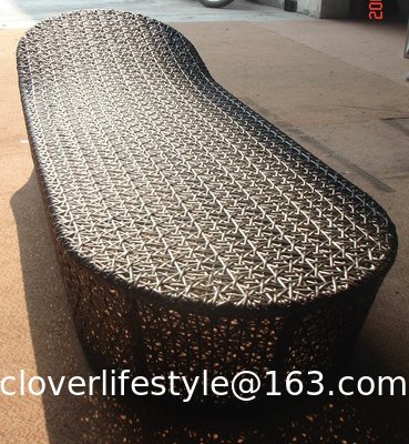 Wicker Hanging chair with powder coating for Hotel, Garden and Beach by Clover Lifestyle China Outdoor Furniture