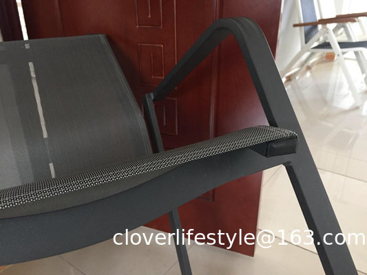 Textilene Chair  for Hotel, Garden and Beach by Clover Lifestyle Outdoor Furniture Sofa Set