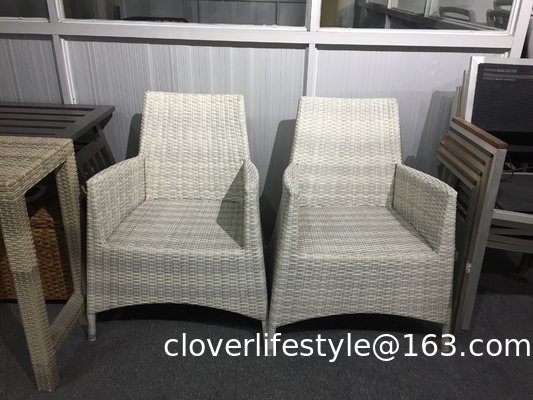 Flat wicker dining chair  for Home. Hotel, Garden and Beach by Clover Lifestyle Outdoor Furniture Dining Set