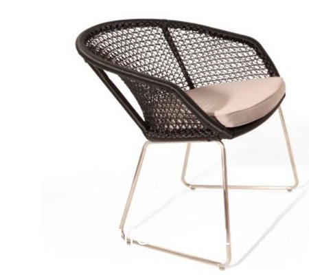 Wicker cafe set  with for aluminum frame  Home. Hotel, Garden and Beach by Clover Lifestyle Outdoor Furniture