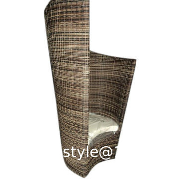 Wicker Lounge Sofa with Aluminum Frame, Customized Sizes and Designs Welcomed  By Clover Lifestyle