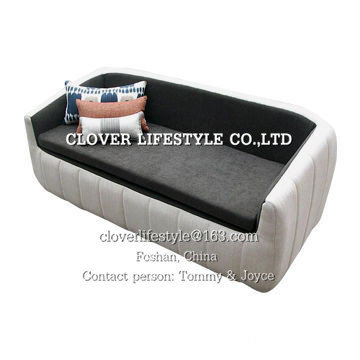 1-3 seater fabric sofa with aluminum frame  for Home. Hotel, Garden and Beach by Clover Lifestyle Outdoor Furniture