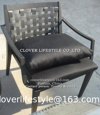4 +1 rope weaving sofa with aluminum frame for Home. Hotel, Garden and Beach by Clover Lifestyle Outdoor Furniture
