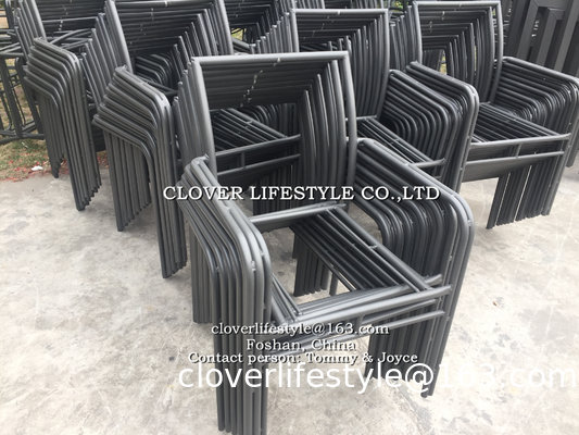 Wicker Dining set with Aluminum frame Classic style By Clover Lifestyle