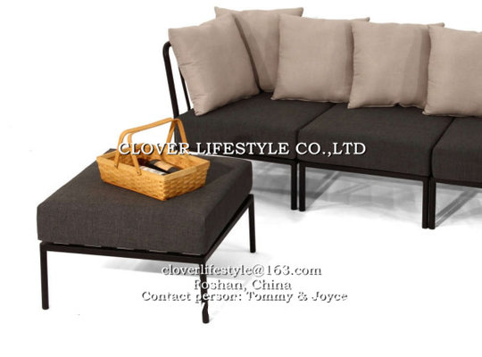 Leisure aluminum sofa powder coating for Home,  Hotel, Garden and Beach by Clover Lifestyle Outdoor Furniture China