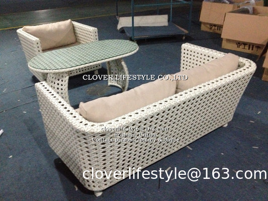 Leisure flat wicker sofa lounger for Hotel, Garden and Beach by Clover Lifestyle Outdoor Furniture China